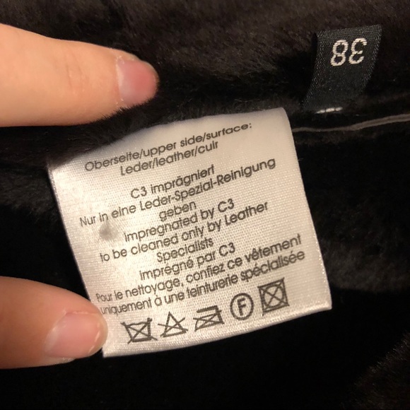 CHRIST Leather | Jackets & Coats | Christ Leather Shearling | Poshmark